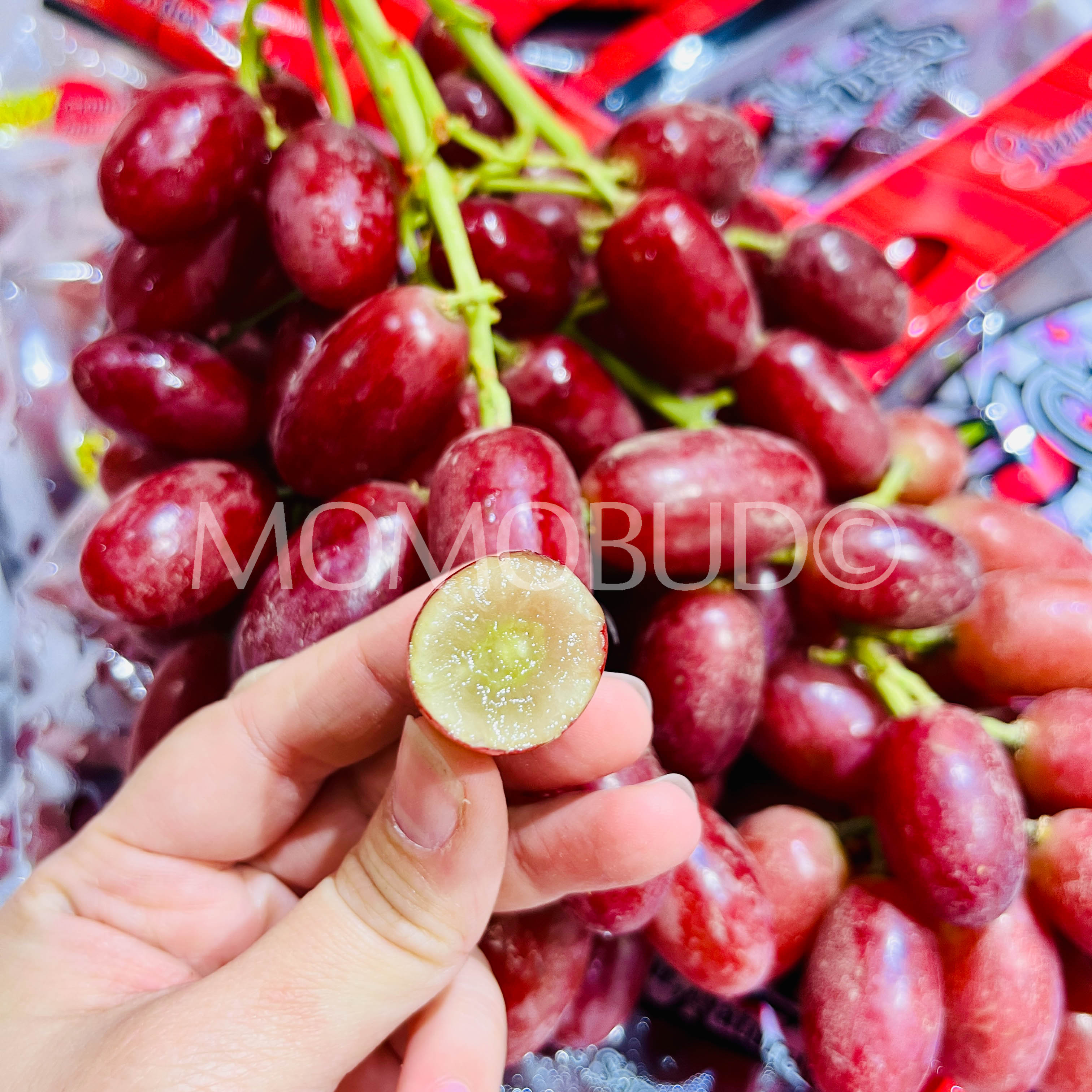 Cherry Crush™ Red Seedless Grapes (1kg) — MomoBud
