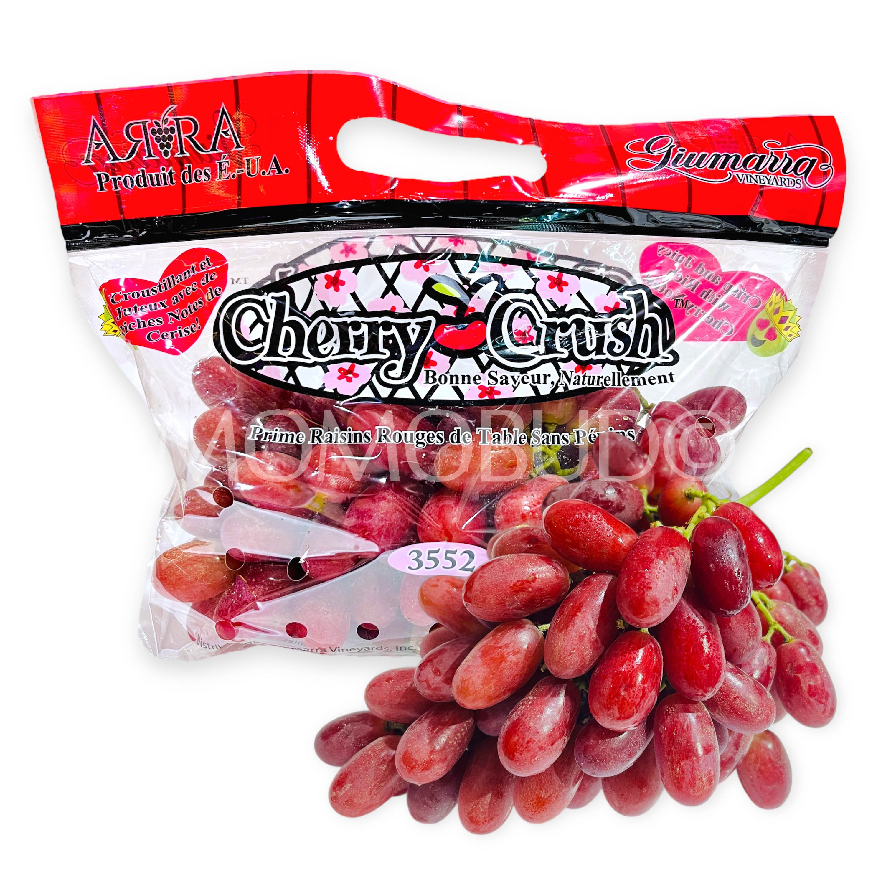 Cherry Crush™ Red Seedless Grapes (1kg) — MomoBud