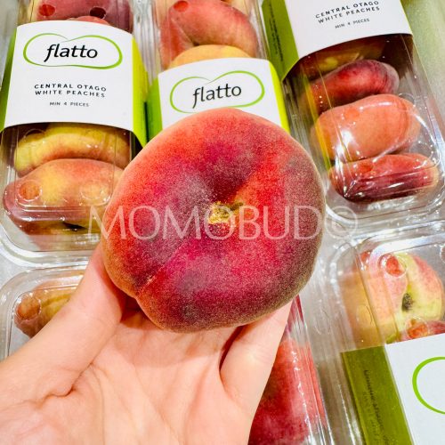 Australian Flat Donut Peach (500g punnet, 5pcs) — MomoBud