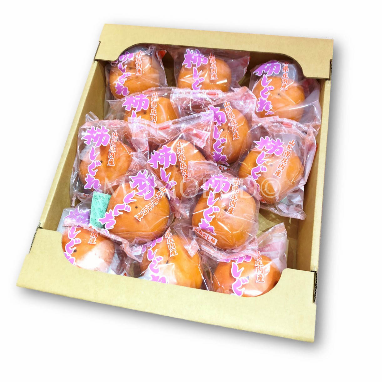 Japanese Shigure (Black Sesame) Persimmon Box — MomoBud