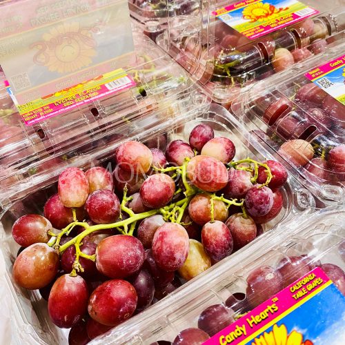 Candy Hearts® Lychee Red Seedless Grapes (454g punnet) — MomoBud