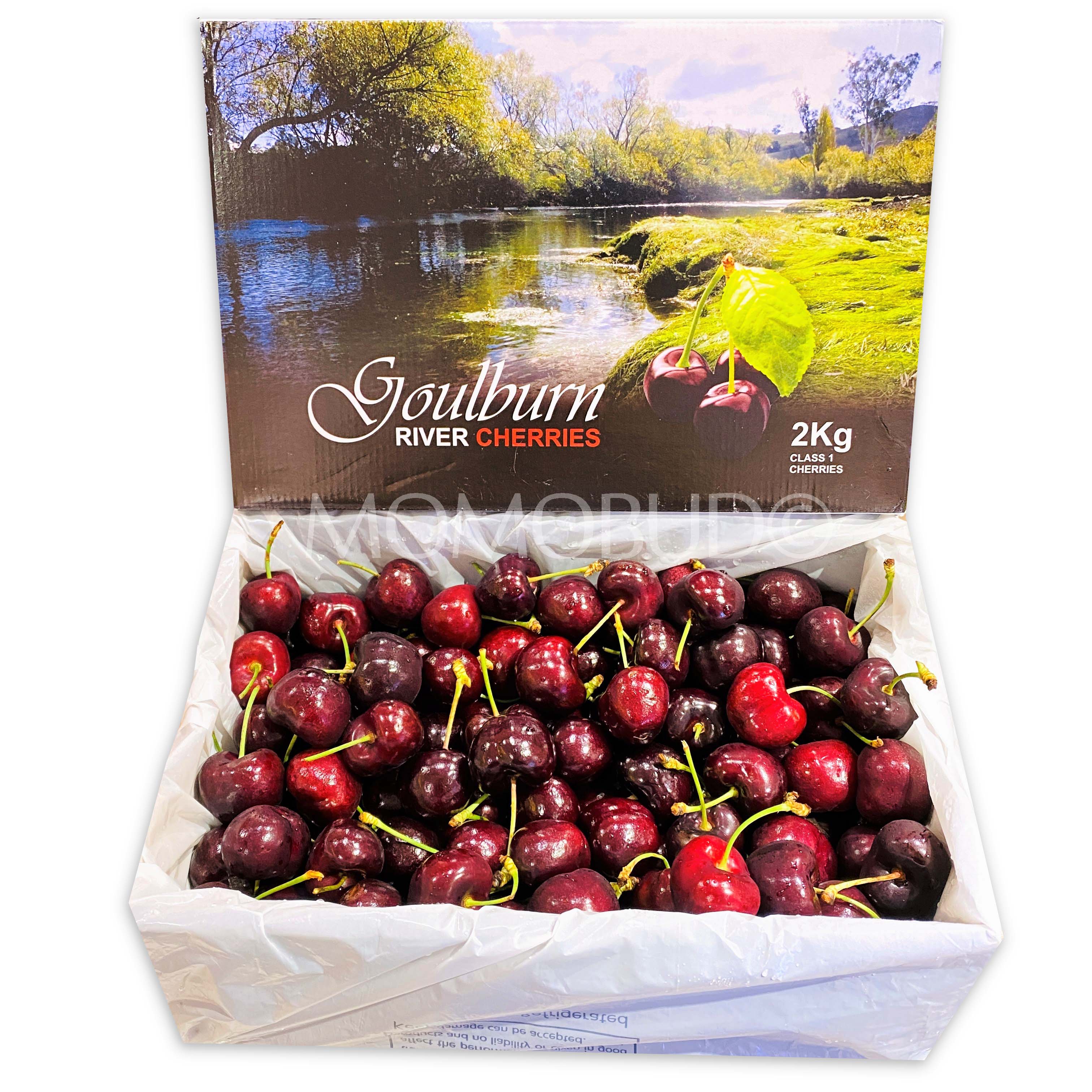 Australian Late Garnet Red Cherry (2kg Box) — MomoBud