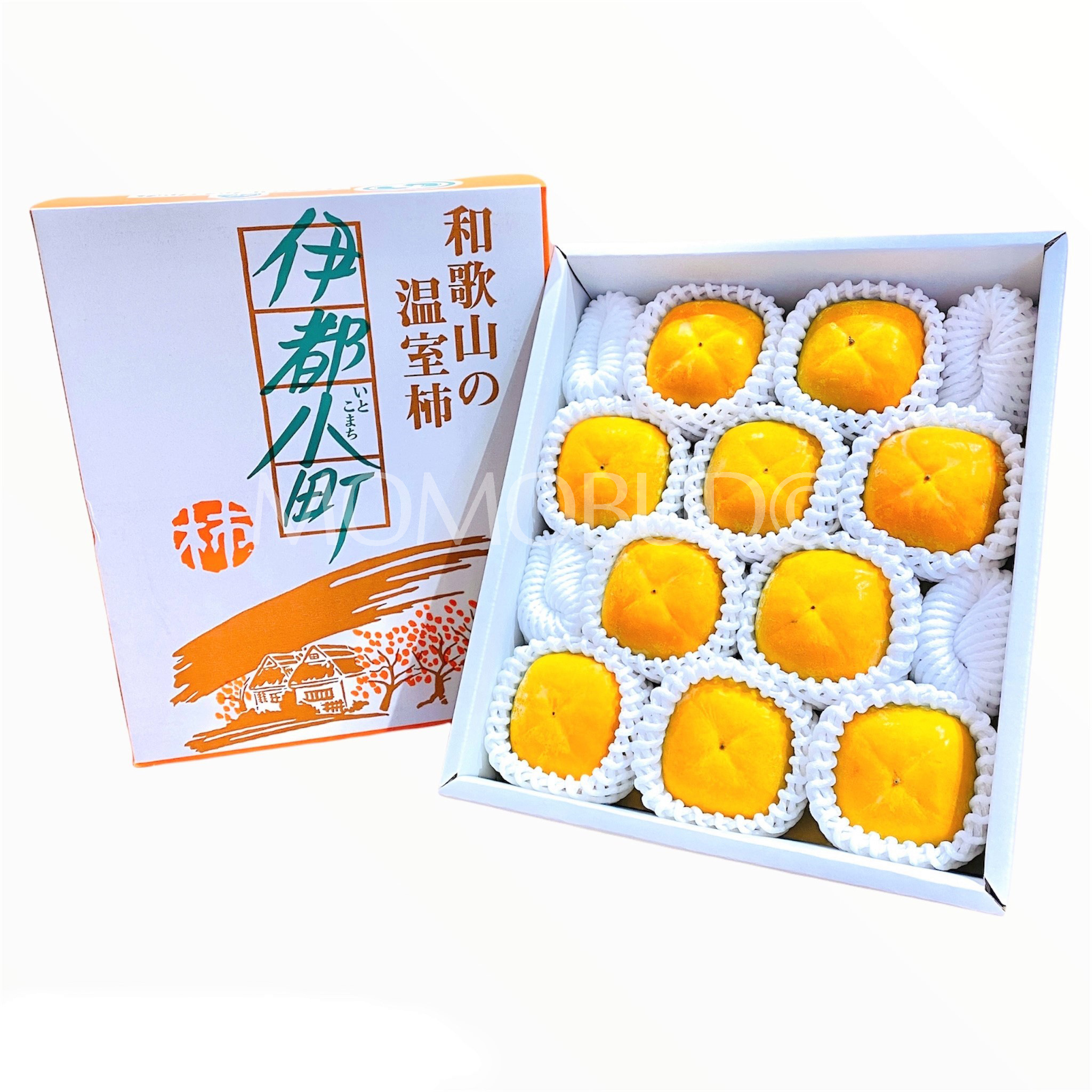 Japanese Greenhouse Tonewase Persimmon White Gift Box (2kg) — MomoBud