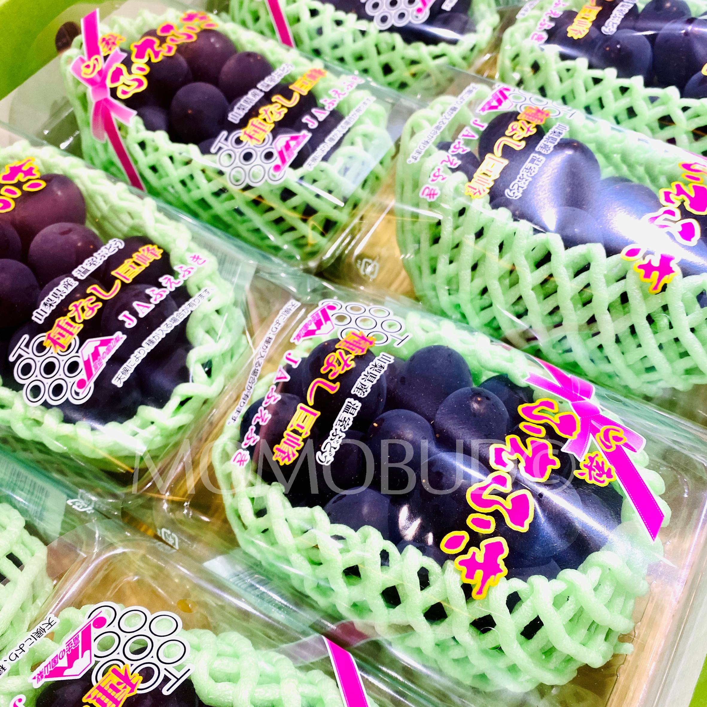 Japanese Fuefuki Kyoho Seedless Grapes (350g punnet) — MomoBud