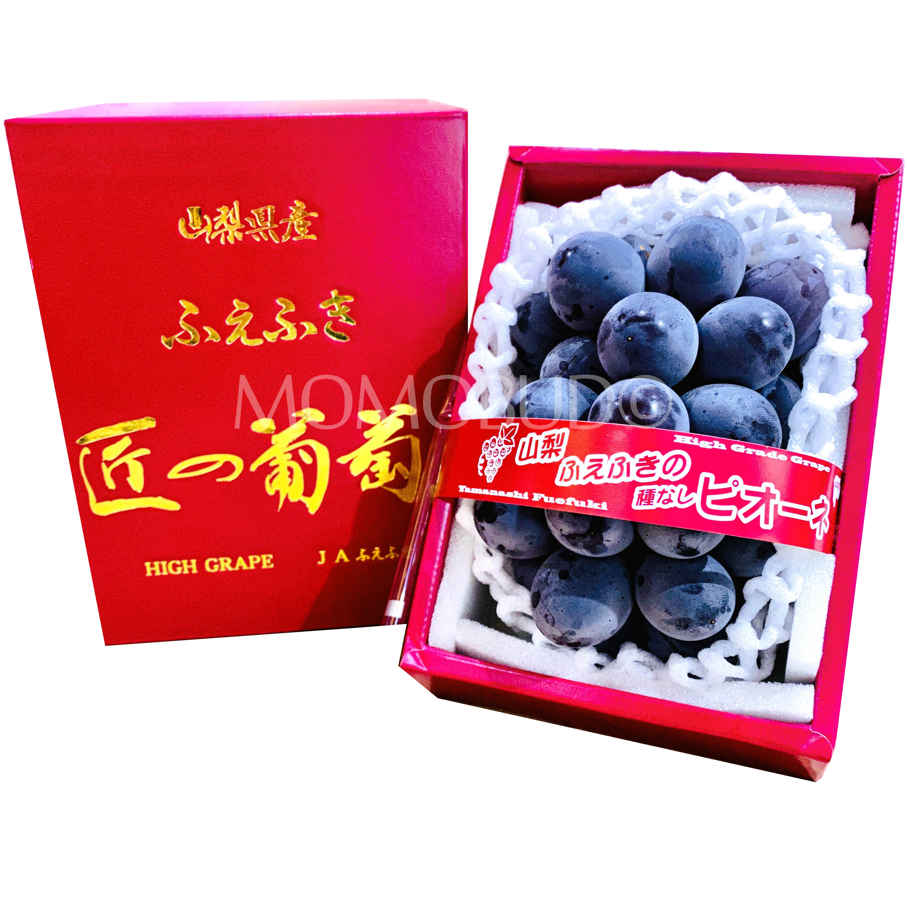 Japanese Takumi No Budou Pione Grapes Gift Box (450g approx) — MomoBud