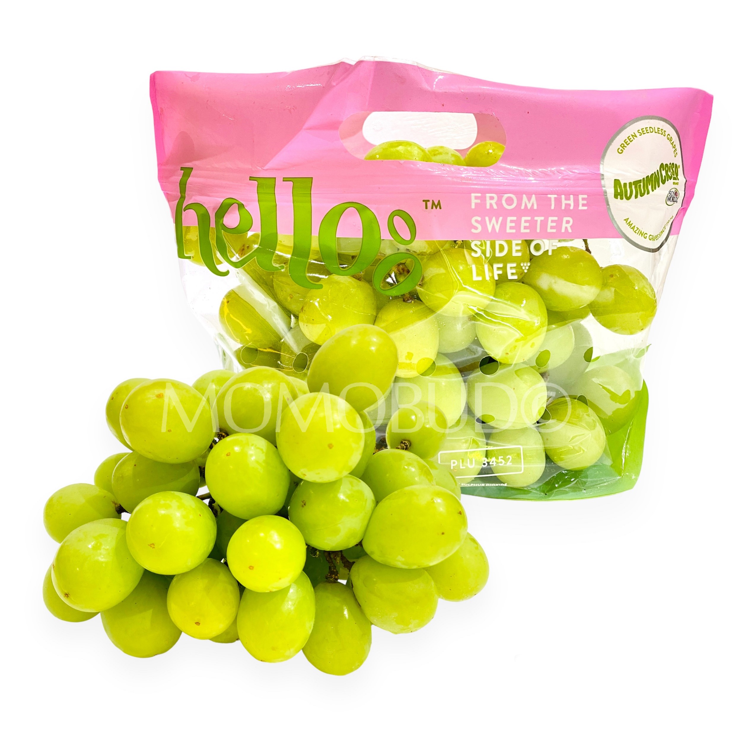 Hellooo™ Autumn Crisp® Green Seedless Grapes (1kg) — MomoBud