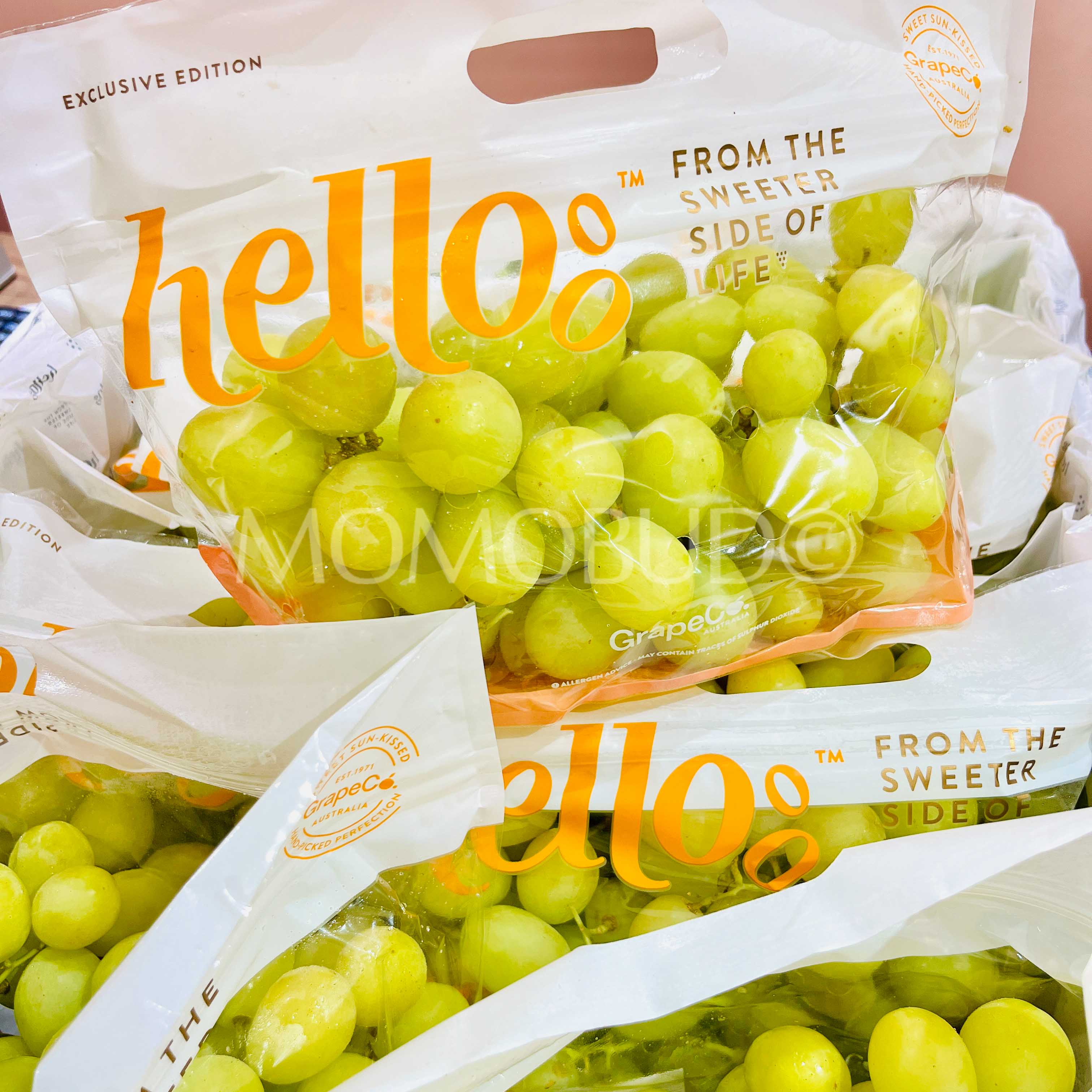 Hellooo™ Exclusive Sweet Globe® Green Seedless Grapes (1kg) — MomoBud