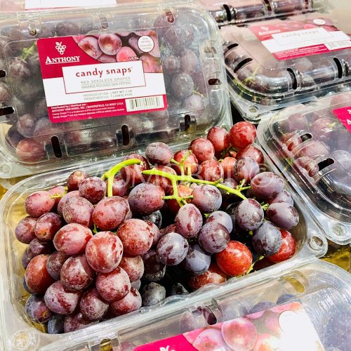 Candy Snaps® Red Seedless Grapes (454g punnet) — MomoBud