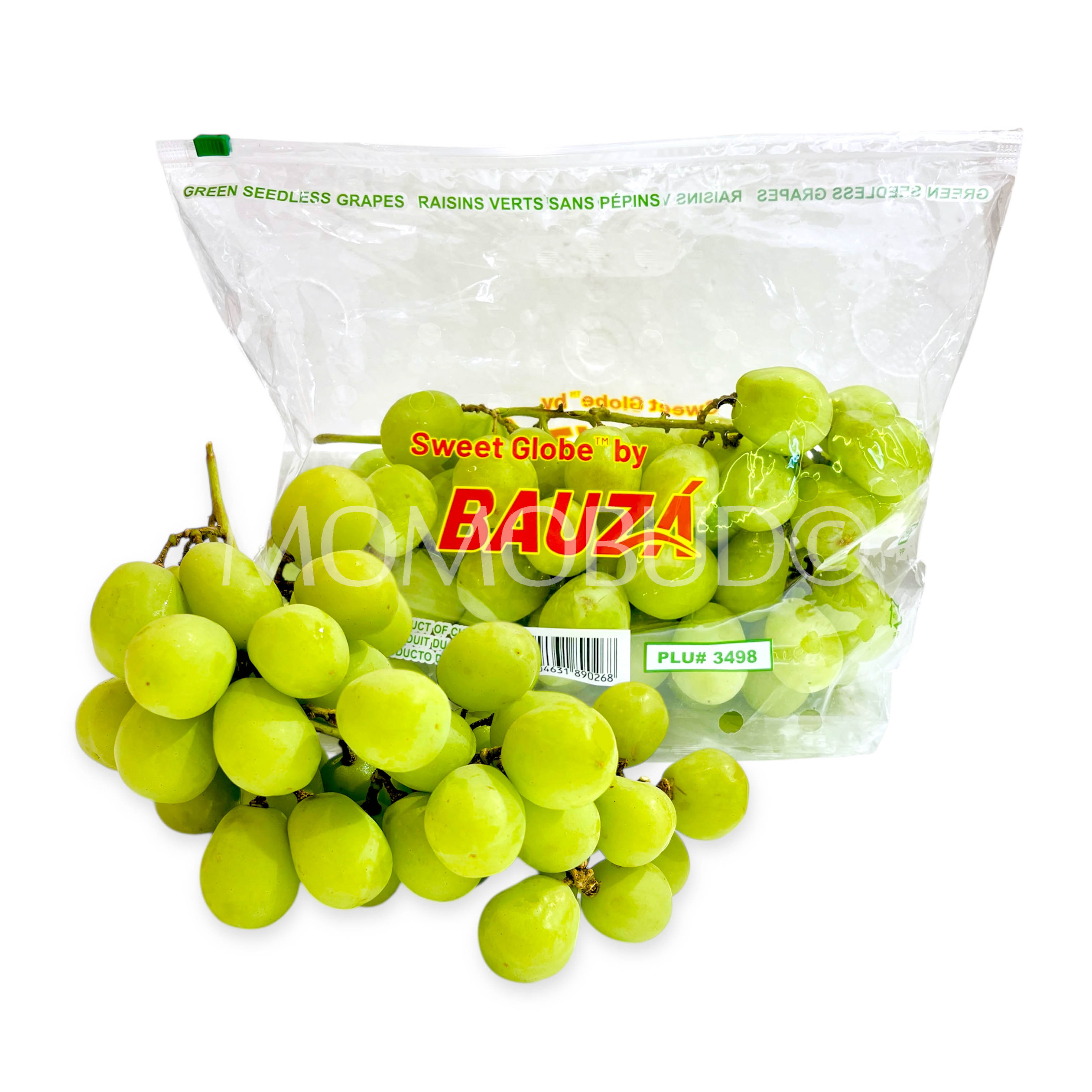 Chilean Premium Sweet Globe® Green Seedless Grapes (1kg) — MomoBud