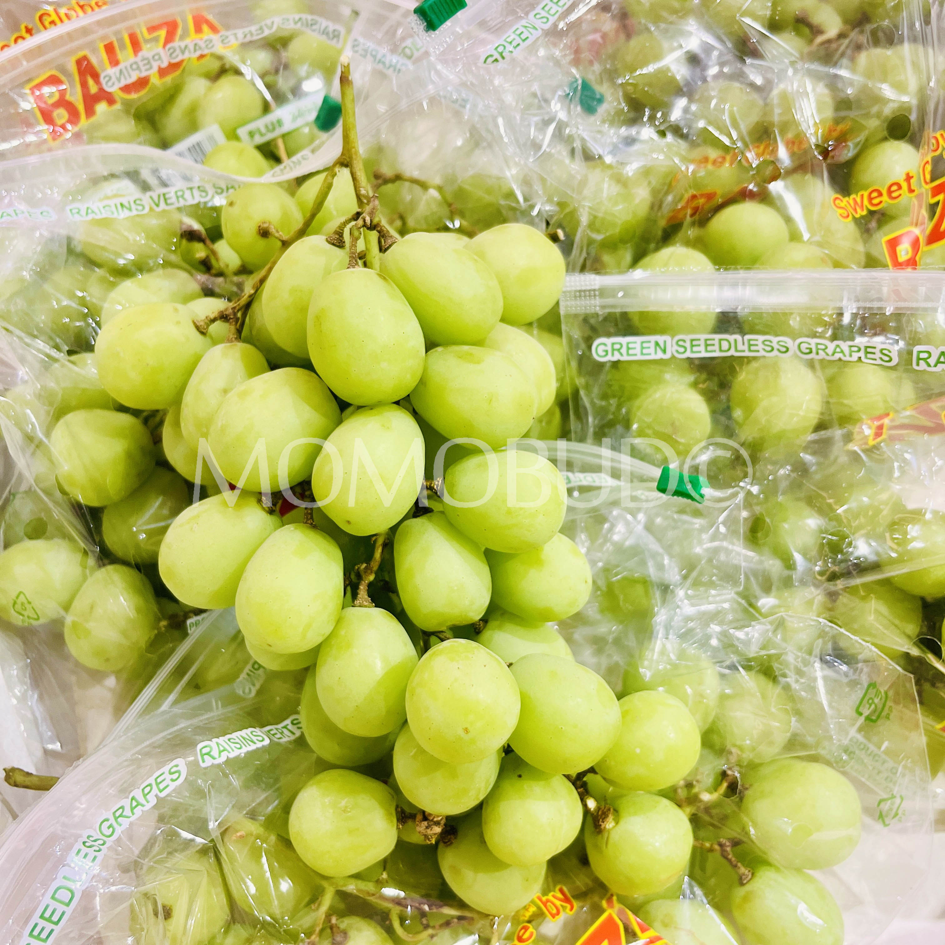 Chilean Premium Sweet Globe® Green Seedless Grapes (1kg) — MomoBud