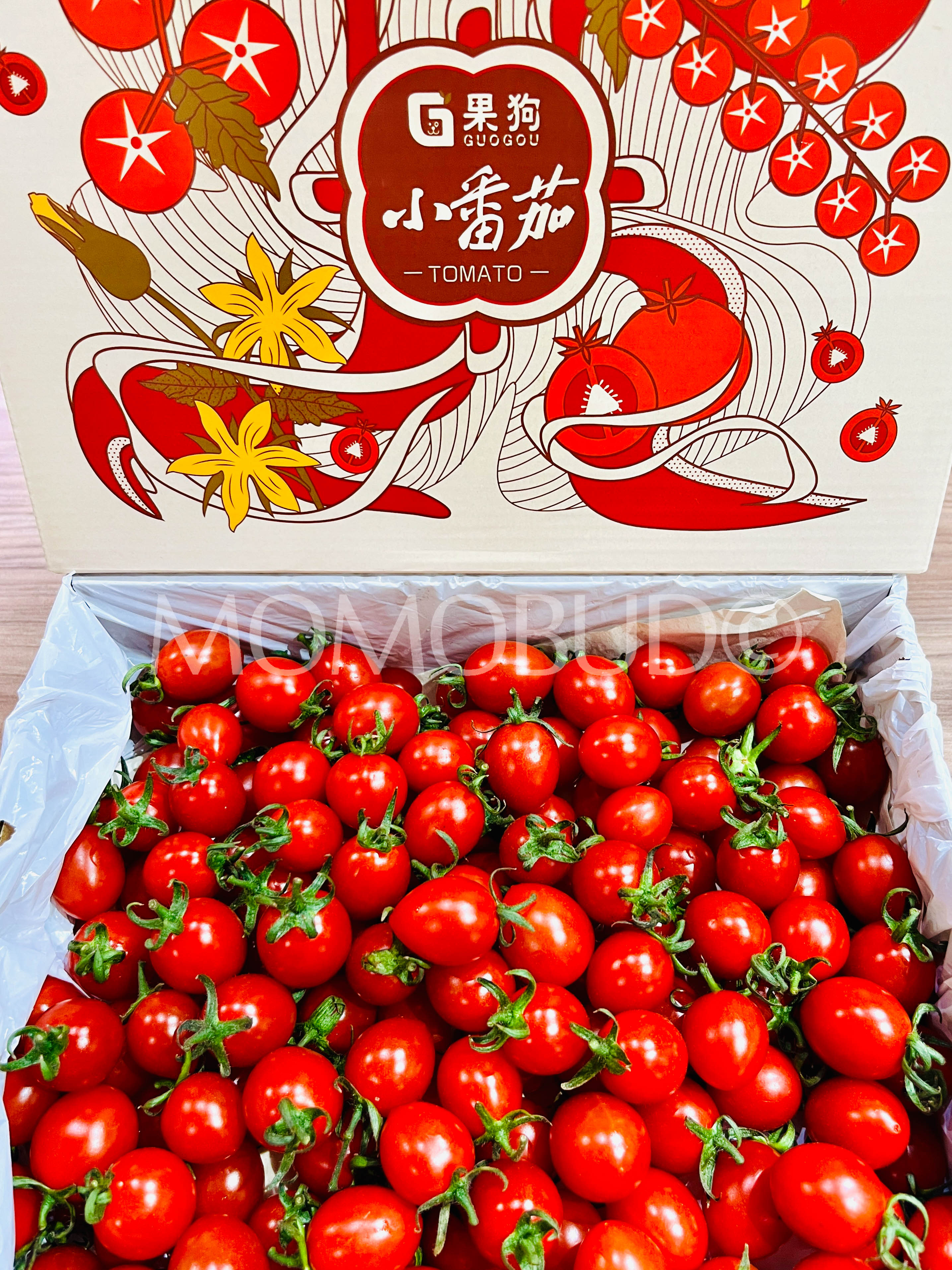 China Cherry Fruit Tomato Gift Box (1kg) — MomoBud